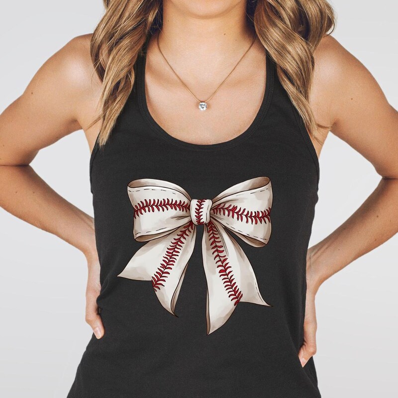 Tank Top With Bow - Etsy
