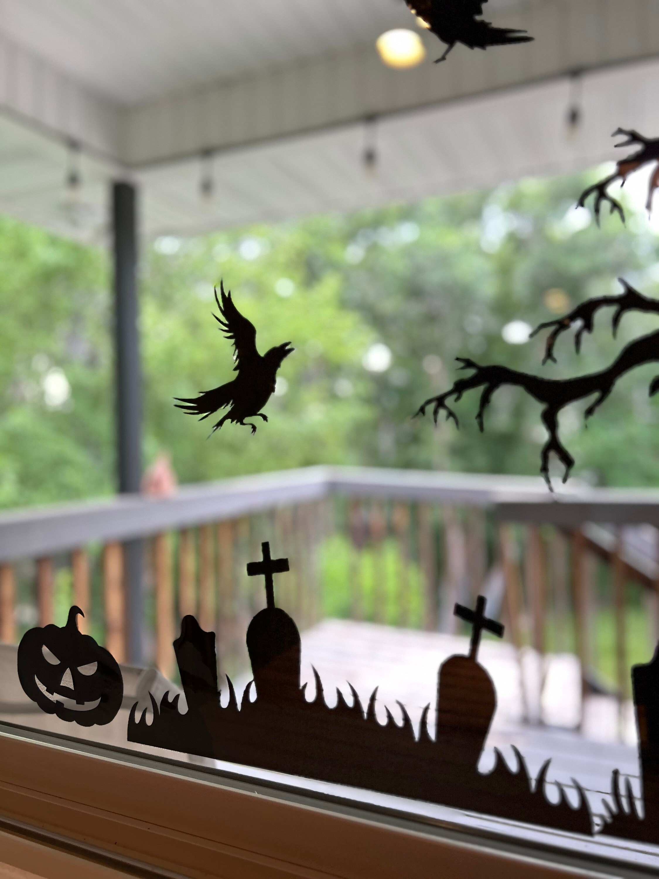 Spooky Tree Halloween Scene - Etsy