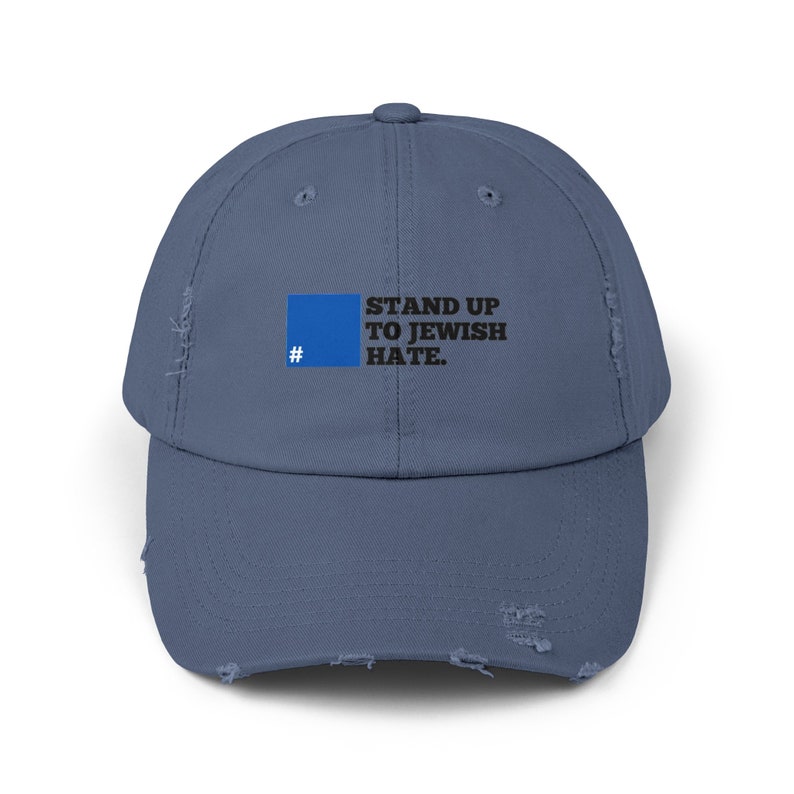 Stand up to Jewish Hate Hat Distressed, Israel, Jewish Art, Am Yisrael ...
