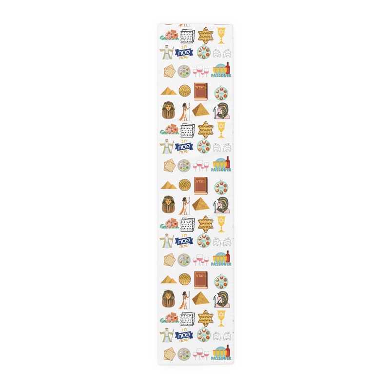 Passover Table Runner, Seder Plate Decoration, Matzah, Passover ...