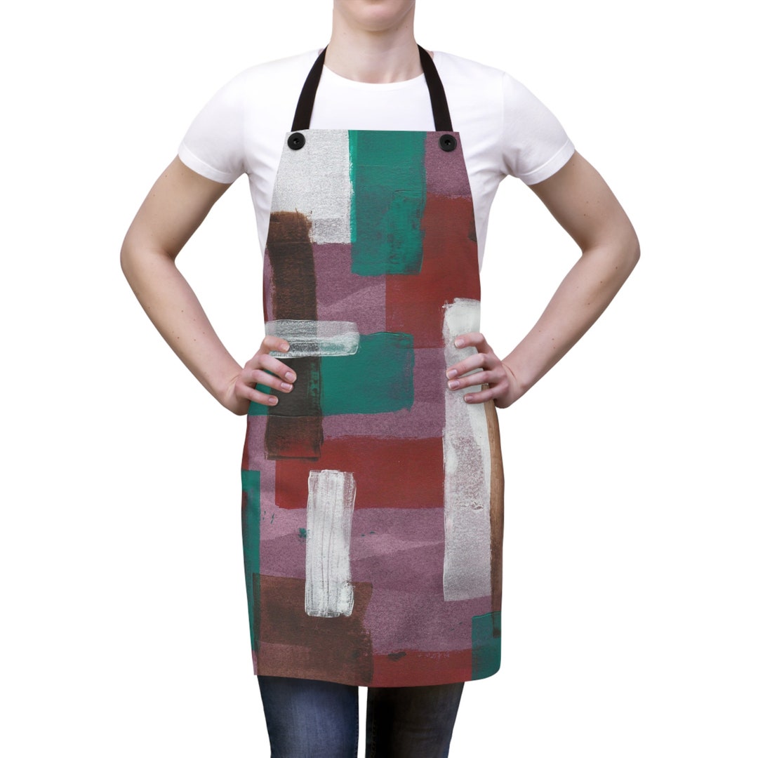 Chef Apron, Pottery Smock, Colour Block - Etsy