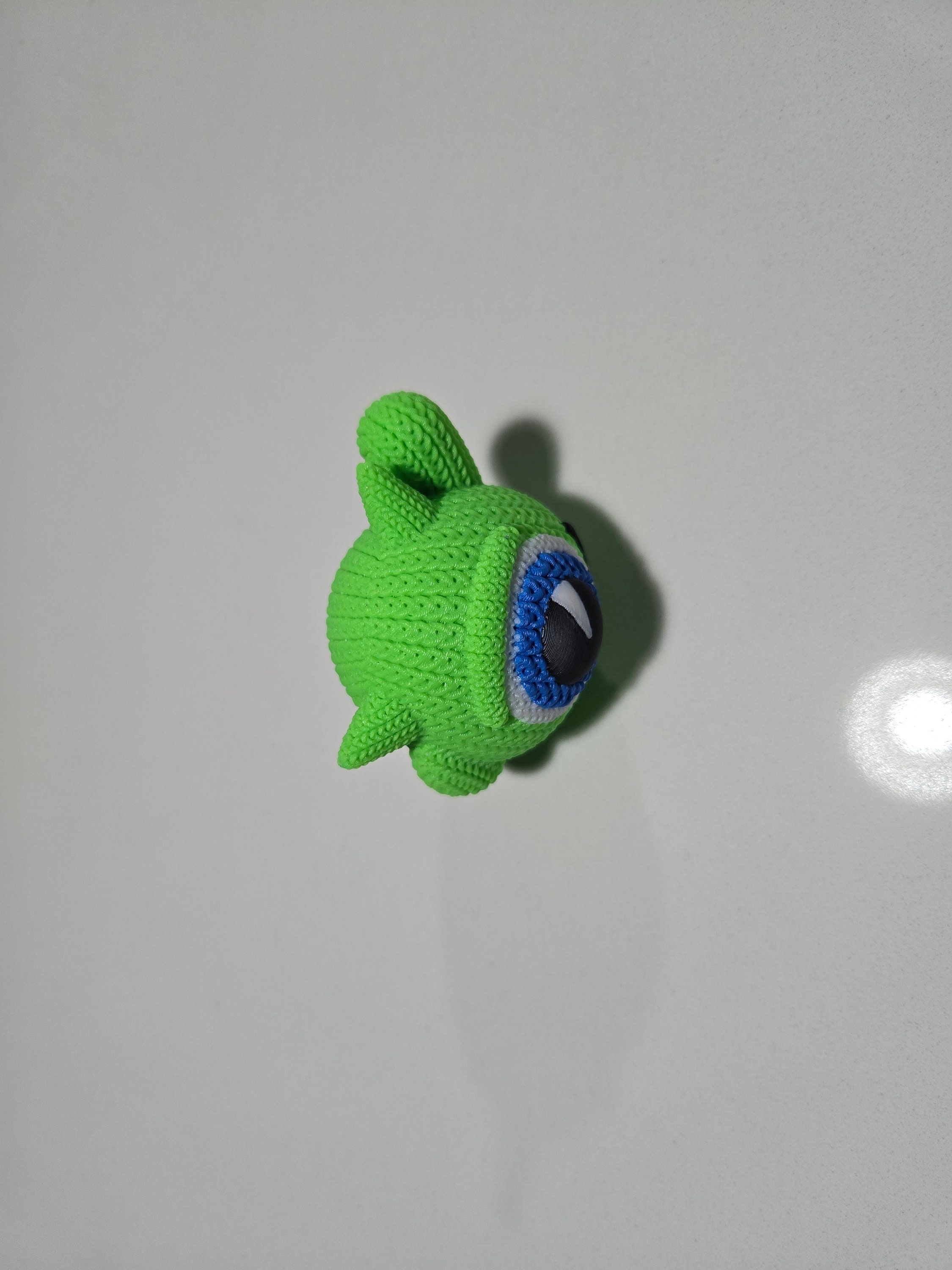 3D Printed Mike Wazowski Crochet - Etsy
