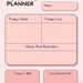 Personal Planner Pack, Pack of 4 Daily and Weekly Planners, Cute Kawaii ...
