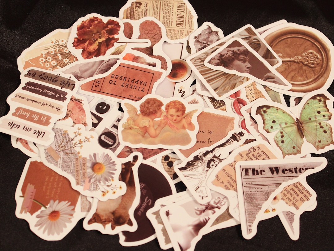 50 Medieval Renaissance Sticker Set Medieval Stickers Aesthetic ...