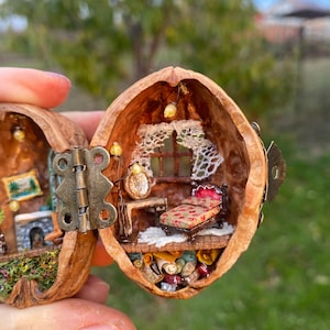 Walnut Shell Diorama - Etsy