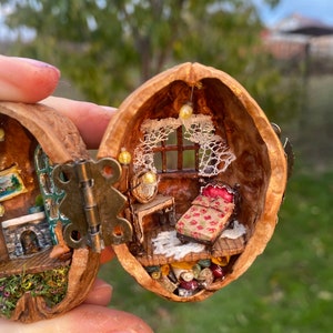 Walnut Shell Diorama - Etsy