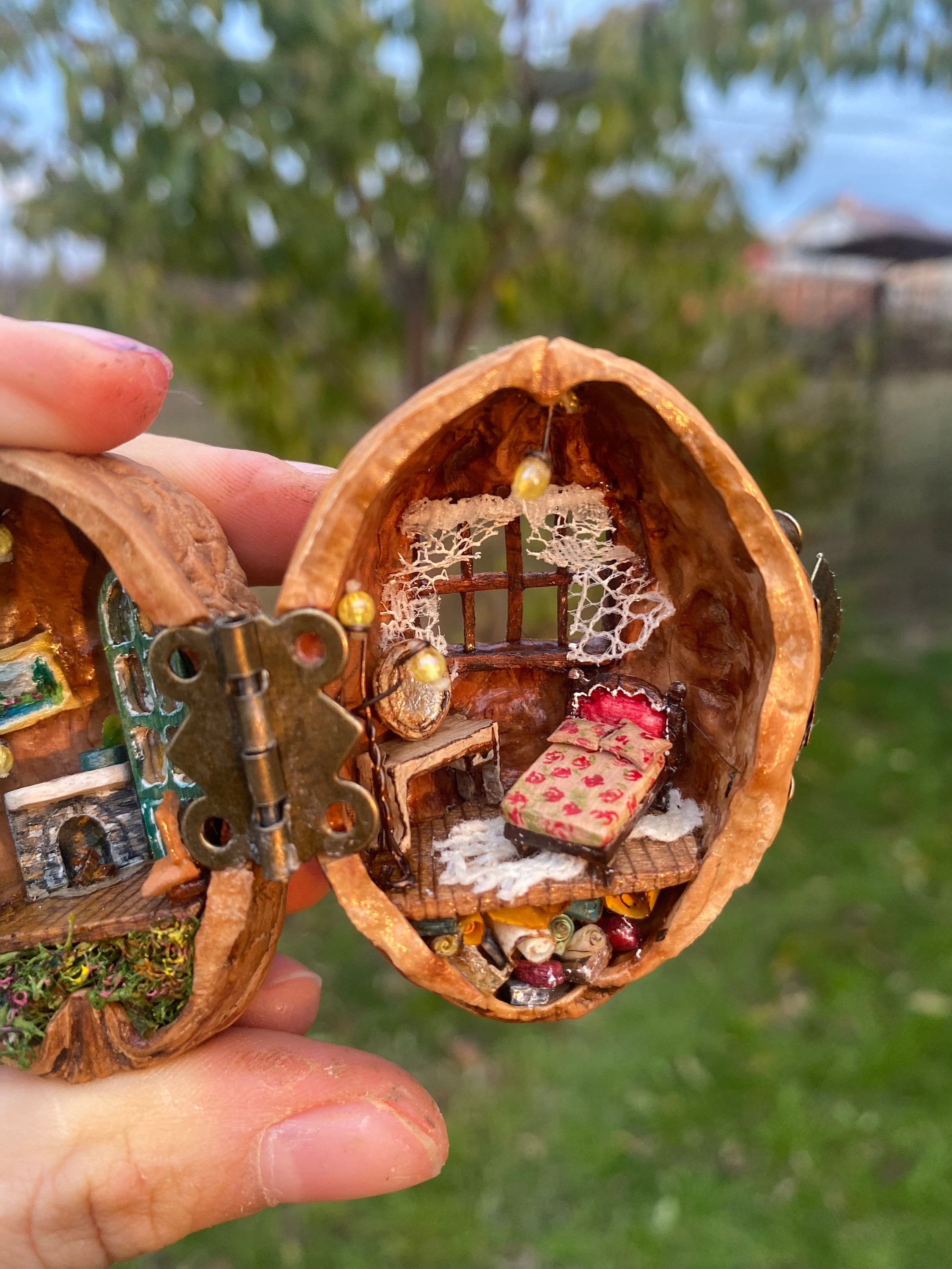 Walnut Shell Diorama - Etsy