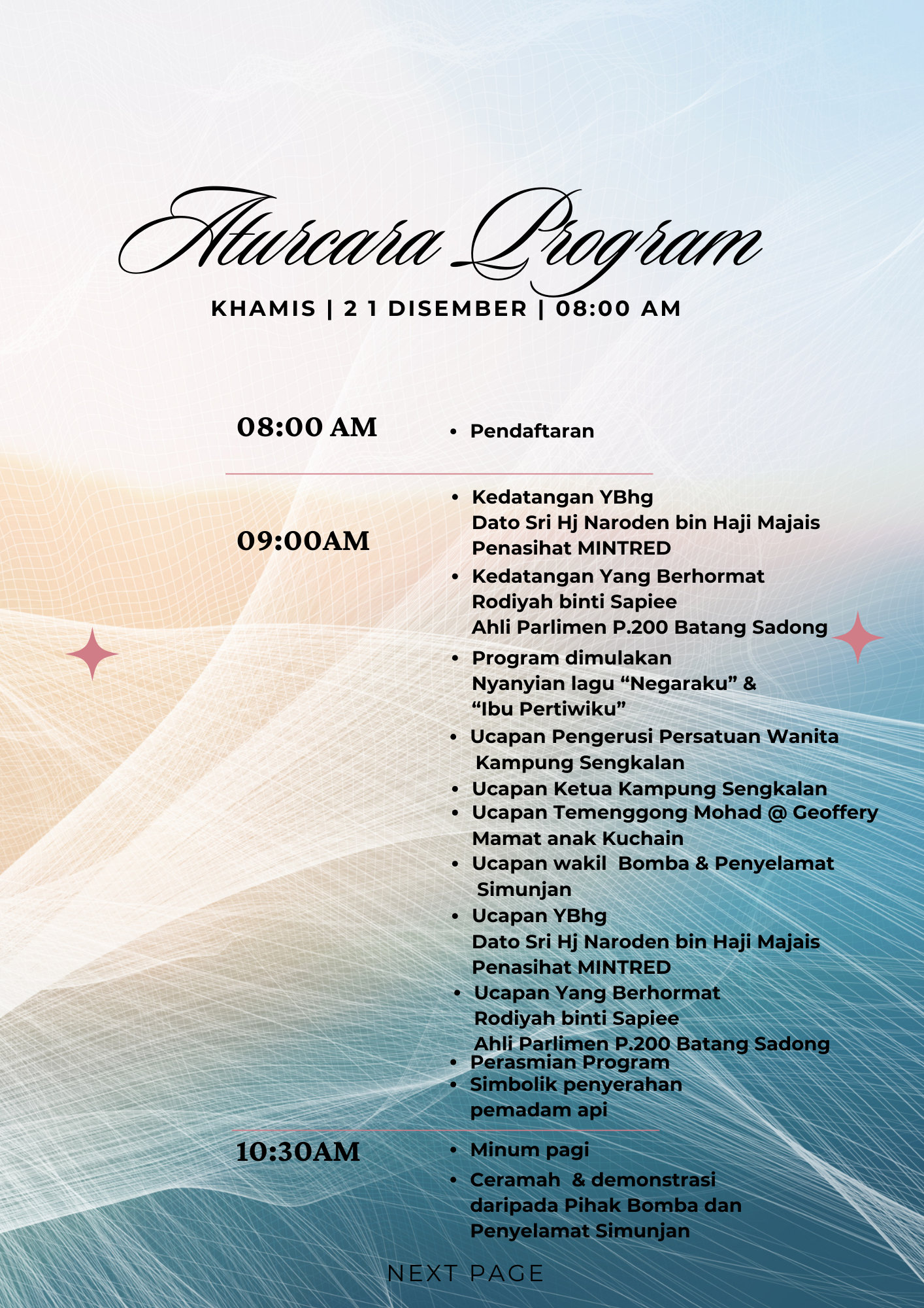 BUKU PROGRAM TEMPLATE - Etsy