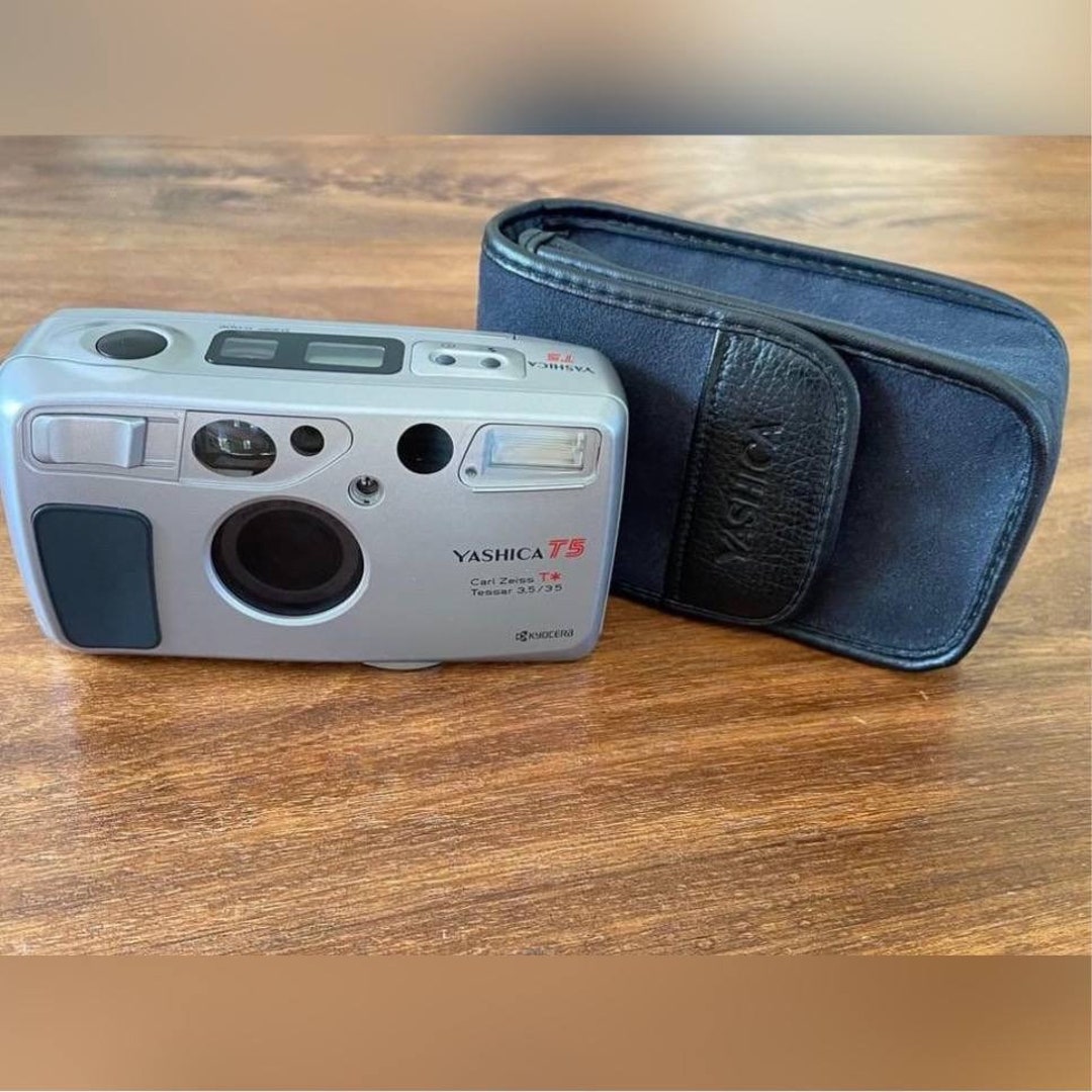 Classic Yashica T5 D Fully Functional Silver Color - Etsy