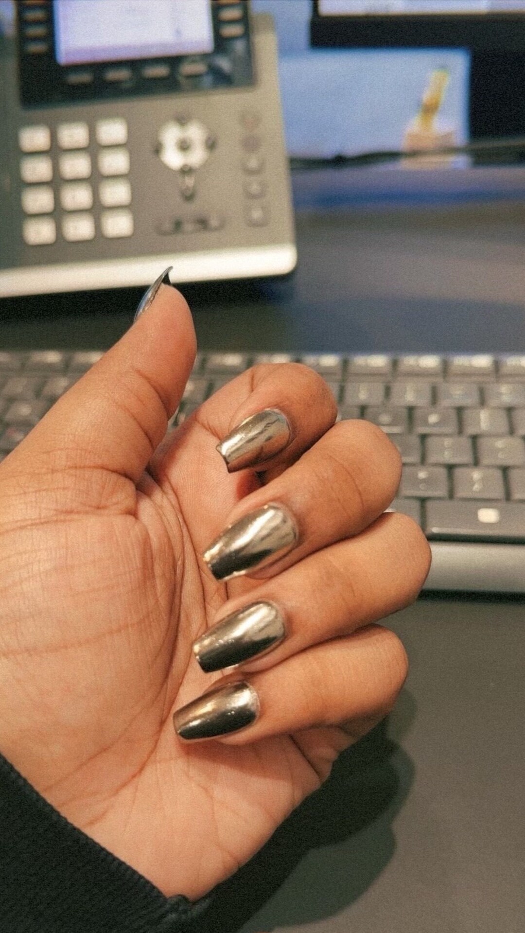 Heavy Metal - Press on Nails - Etsy