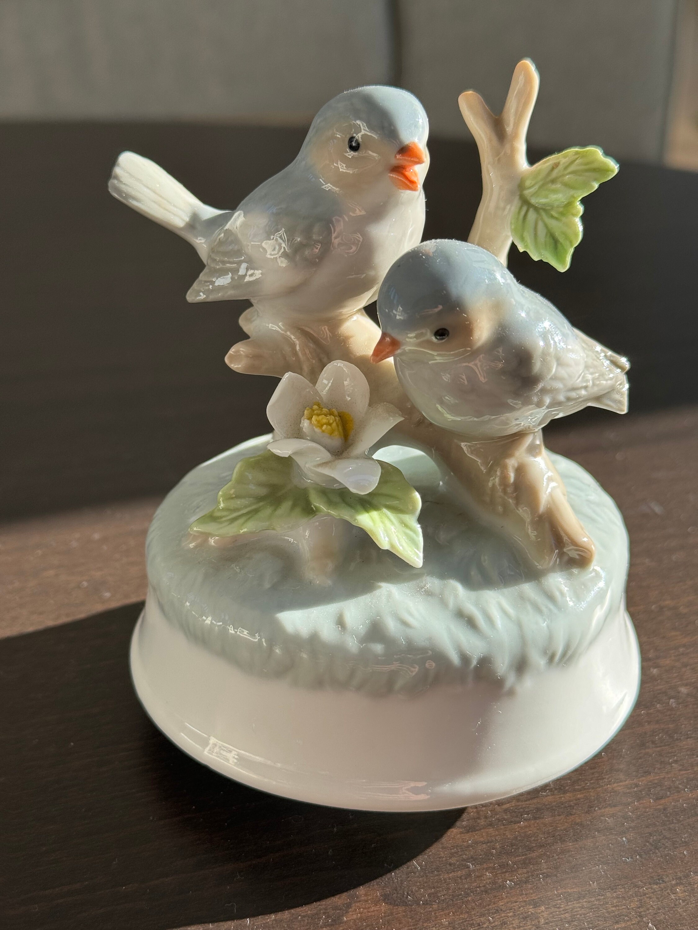 Ceramic Bird Music Box - Etsy