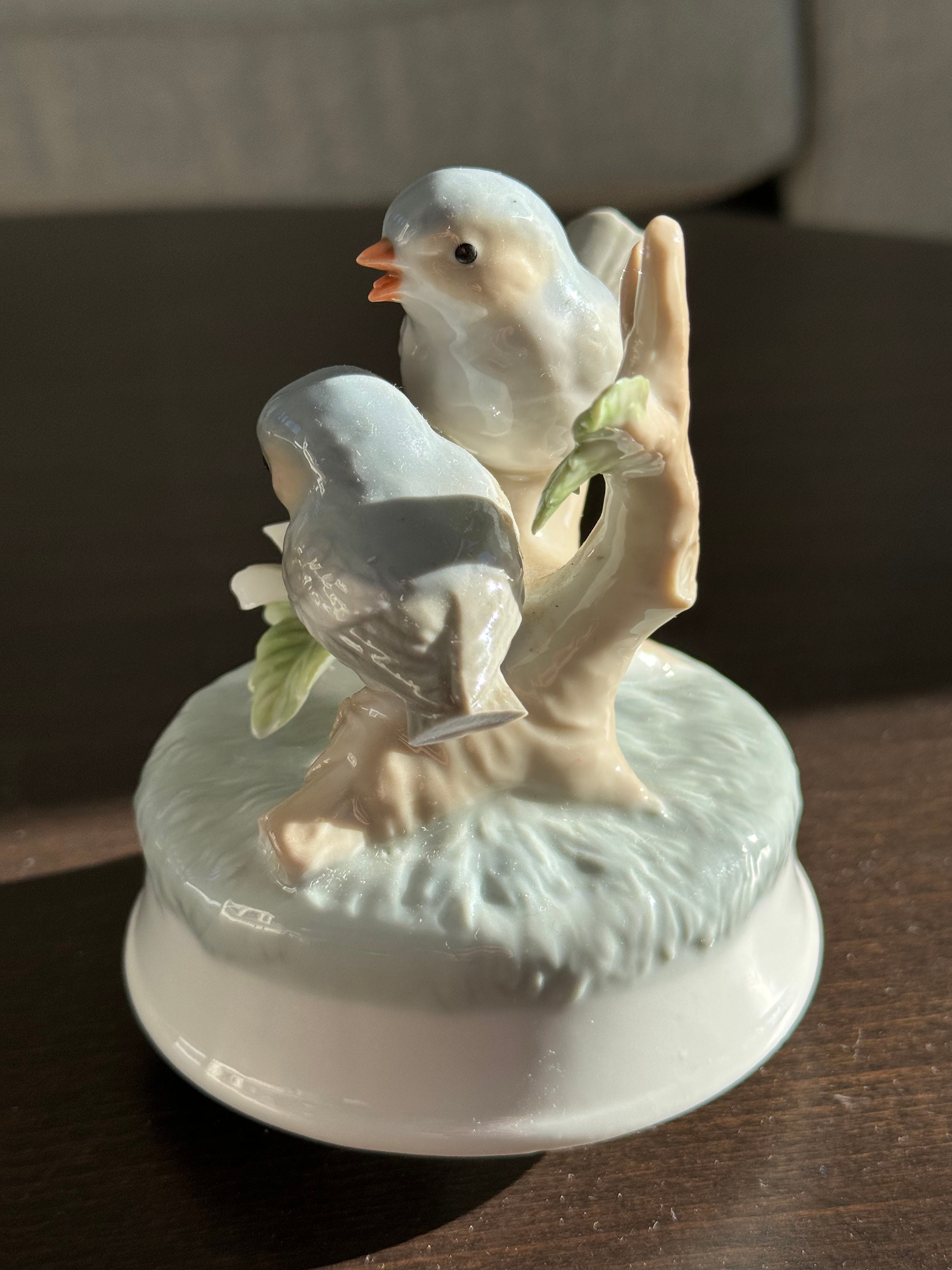 Ceramic Bird Music Box - Etsy