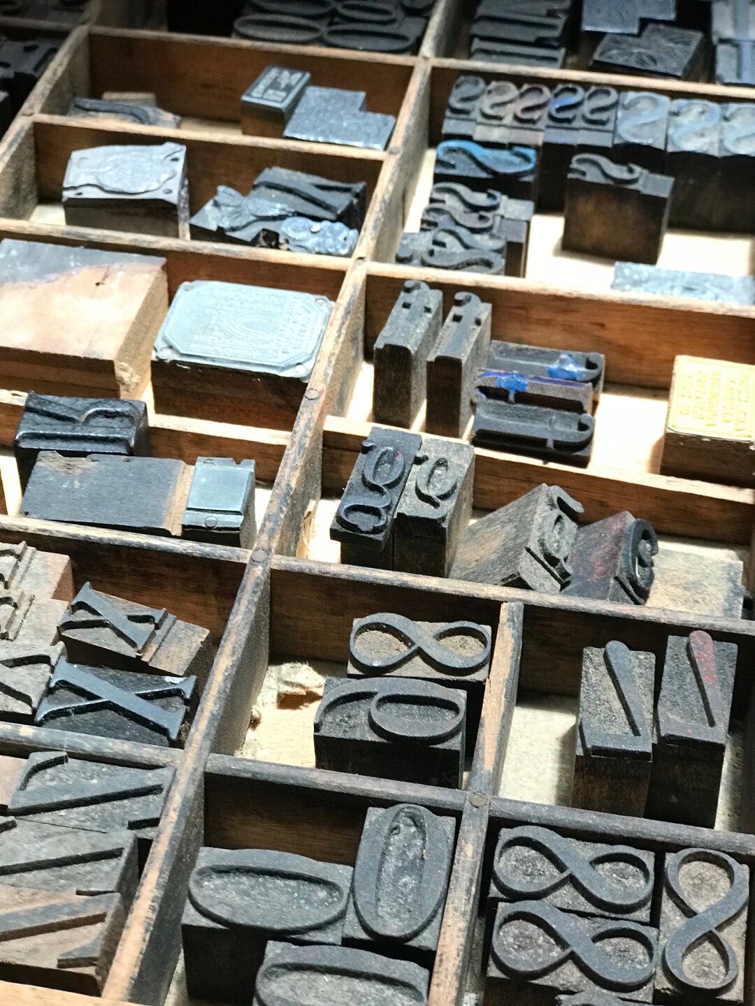 Assorted Letterpress Block / Antique / Alphabet / Rare / 1940s ...