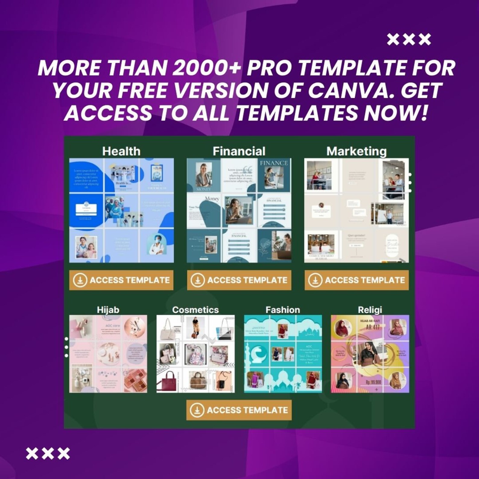 Trending Template - 2000+ Canva Pro Template Easy to Use - Etsy