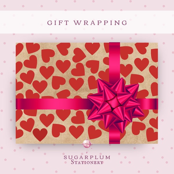 Romantic Wrapping Paper - Etsy