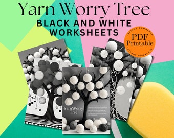Worry Tree Printable Worksheet - Etsy