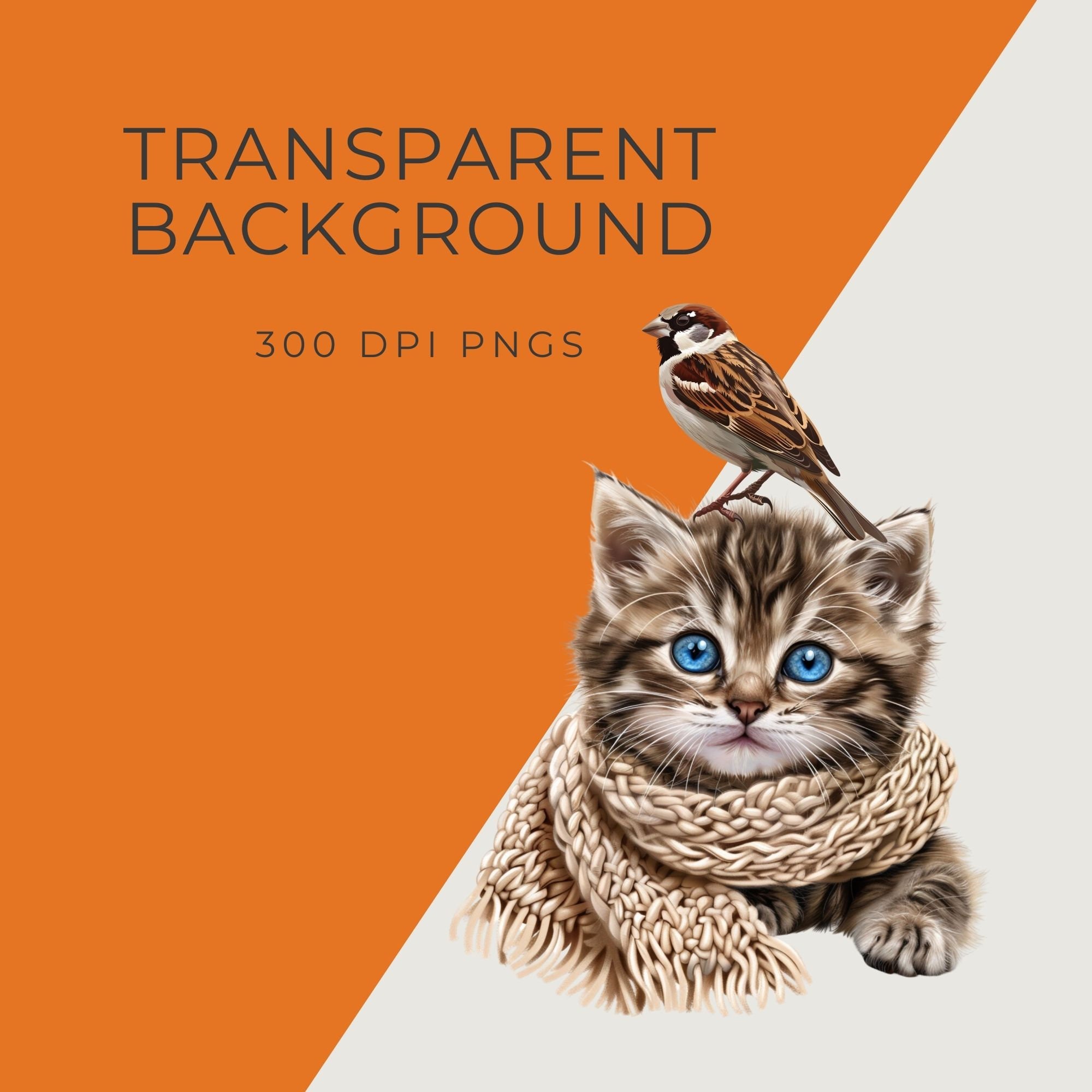 Cats With Yarn Clipart Pack Cat Clipart Cute Graphics Png Cat ...