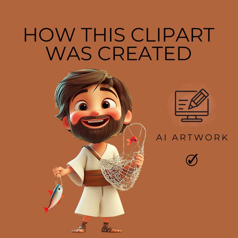 New Testament Clipart: Christian PNG Designs for Crafts (digital ...