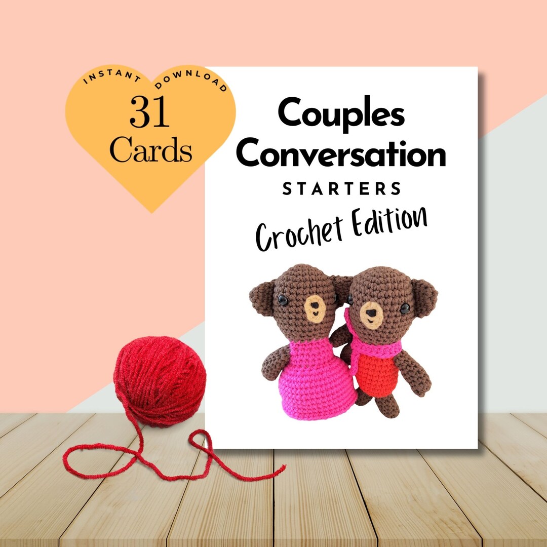 PRINTABLE Crochet Conversation Starters for Couples | Cheeky Couple ...