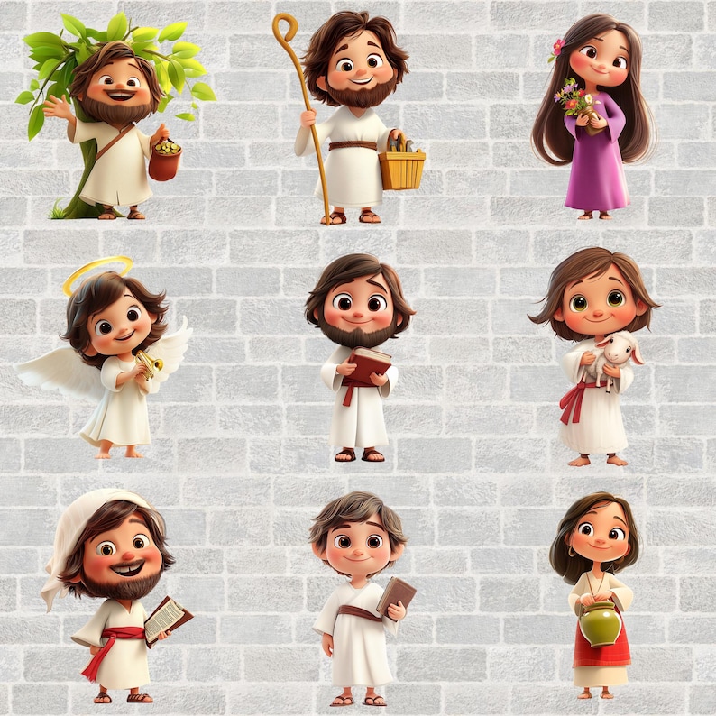 New Testament Clipart: Christian PNG Designs for Crafts (digital ...
