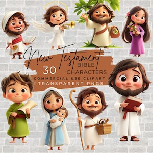 Bible Clipart, New Testament, Christian Art, Printable PNG Designs ...
