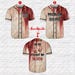 Halloween Blood Splatter Baseball Jersey, Problem Solved Creepy Graphic ...