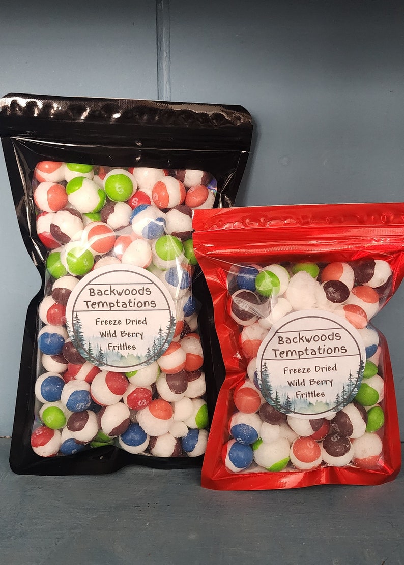 Freeze Dried Skittles: Crispy Gourmet Candy - Frittles - Etsy