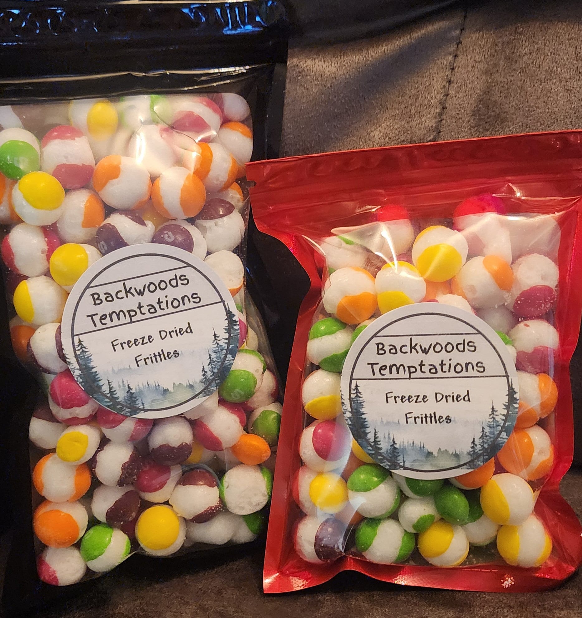 Freeze Dried Candy Frittles Original, Sour and Wild Berry Gluten Free ...