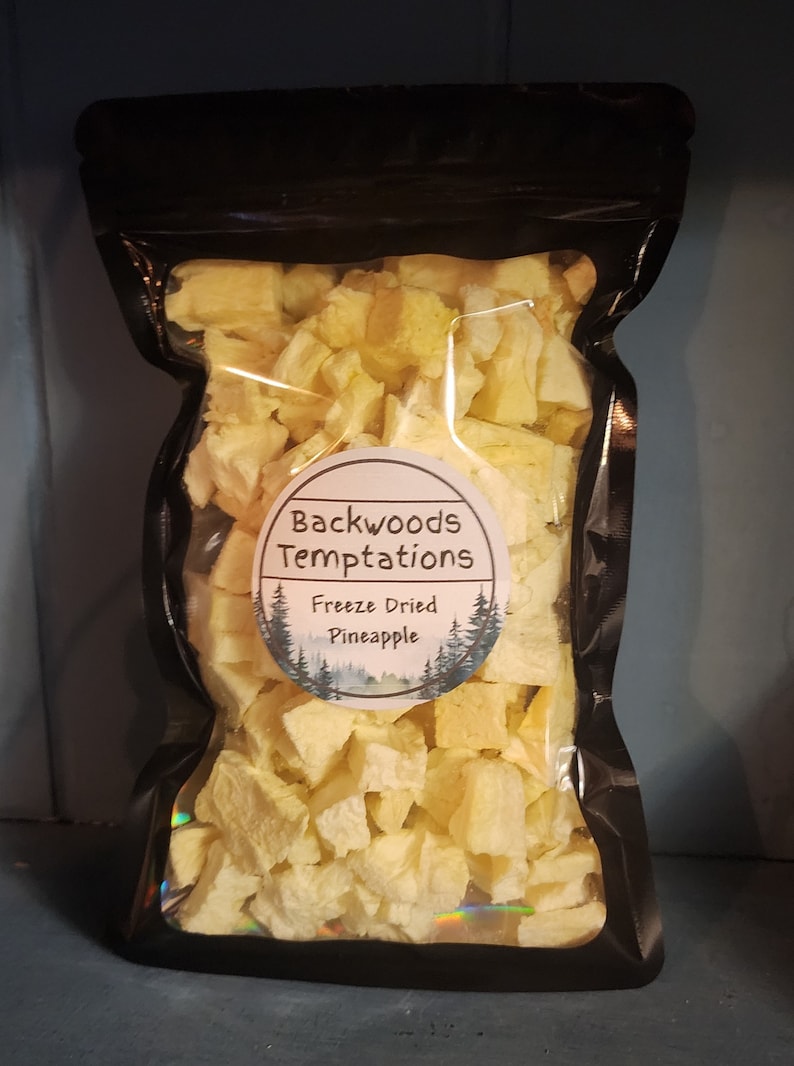 Freeze Dried Fruit - Pineapple - Snack - Etsy