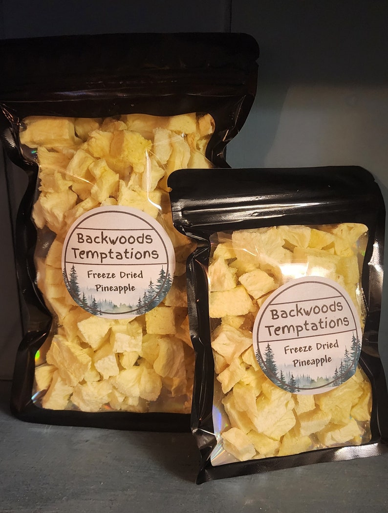 Freeze Dried Fruit Pineapple Snack - Etsy