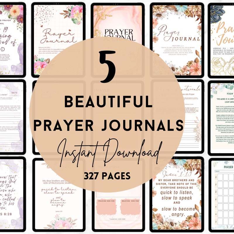 Prayer Journal Printable - Etsy