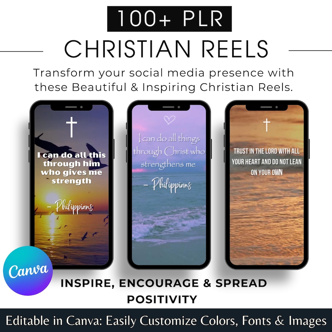 100+ Christian Reels for Social Media, Faith Reels, Christian Content ...