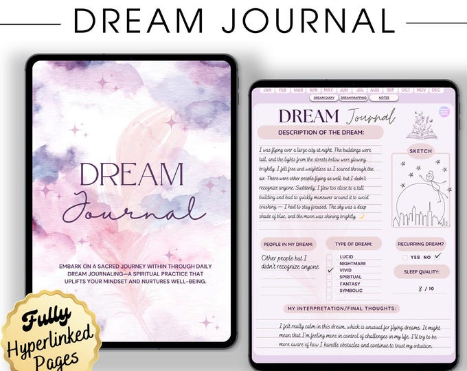Dream Diary | the Diary for Better Sleep, Dreams and Dream ...