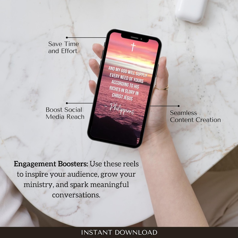 100+ Christian Reels for Social Media, Inspiring Bible Verse Templates ...