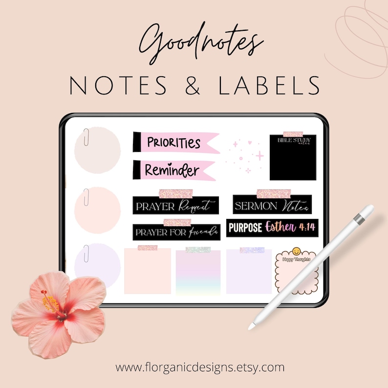 Faith & Prayer Digital Stickers, Bible Study (PNG) - Etsy