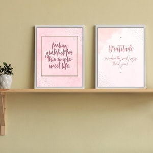 Beautiful Gratitude Journal, Mindfulness, Hyperlinked Journal, Guided ...