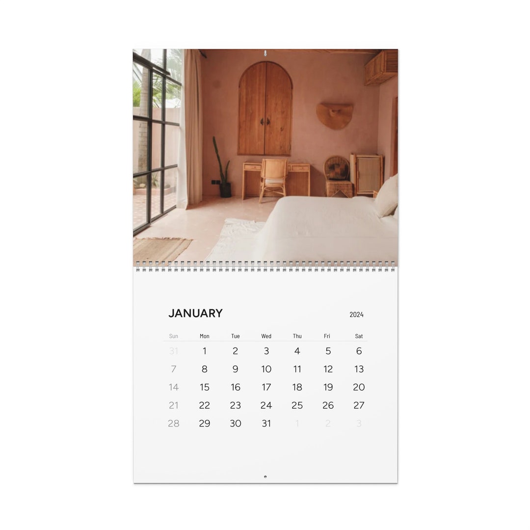 Wall Calendars 2024 Boho Theme - Etsy