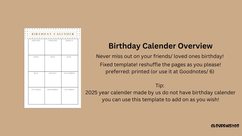 Digital Planner (2024) | Printable/ Goodnotes/ Goodnotes 6 | Daily ...