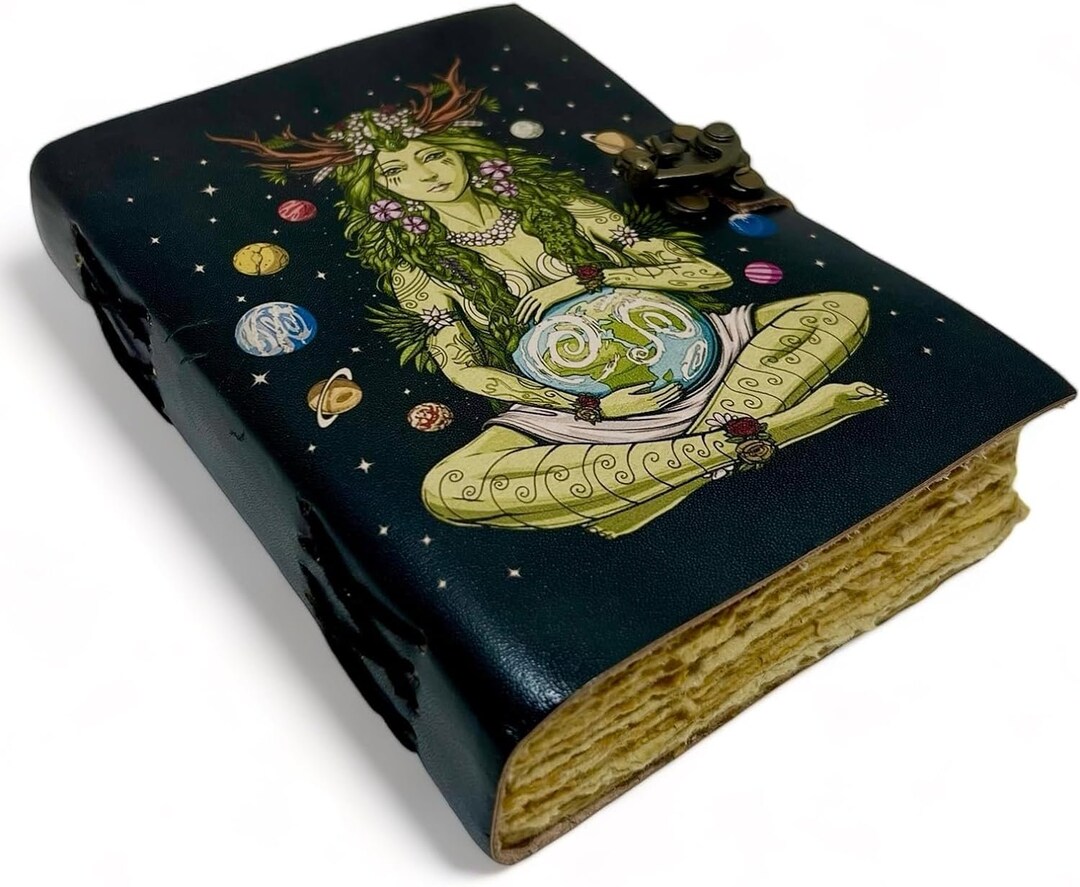 Charmed Spellbook Decorations Decor Leather Vintage Journal for Women ...