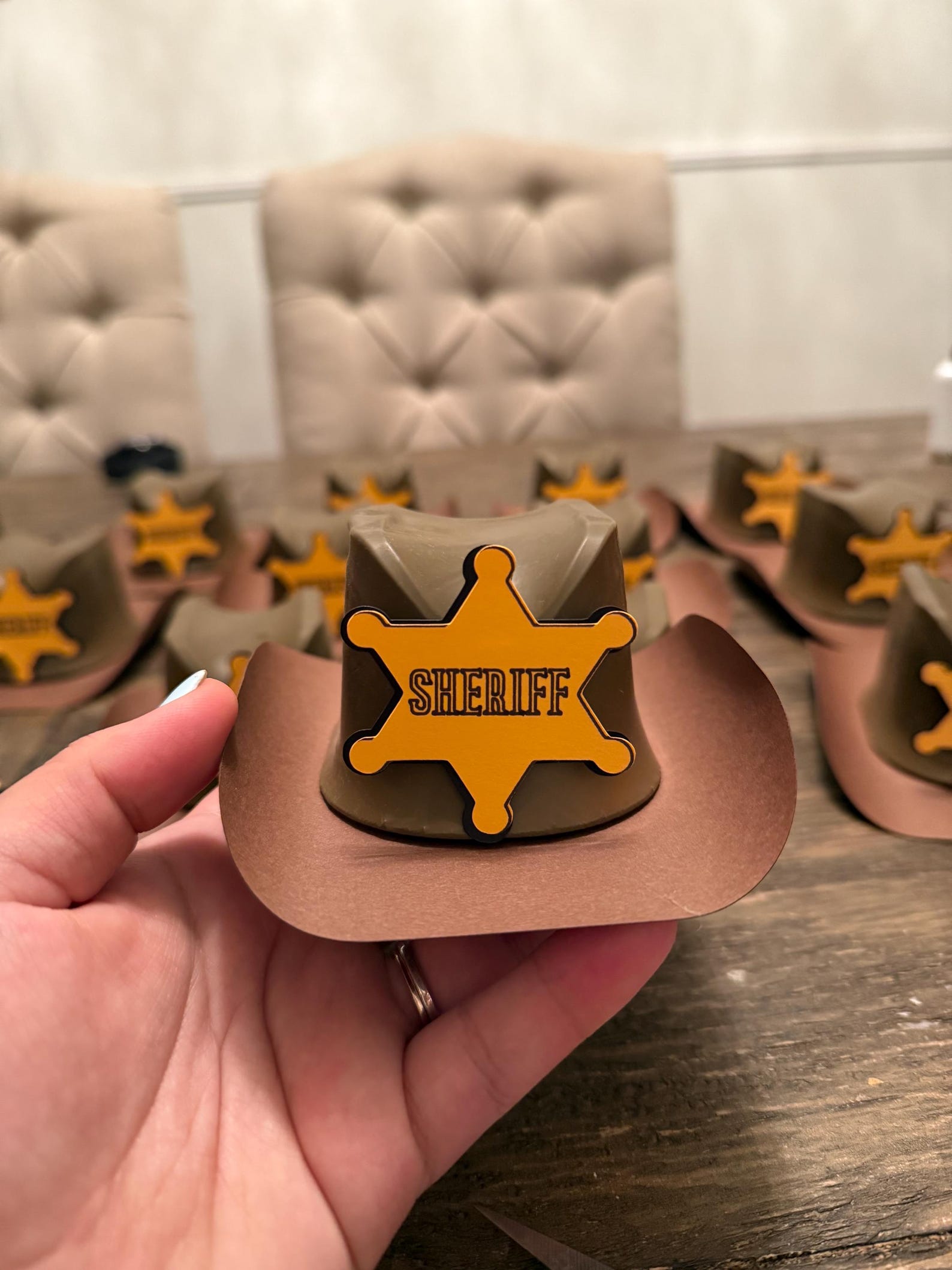 Mini Pringles Sheriff Hats - Etsy