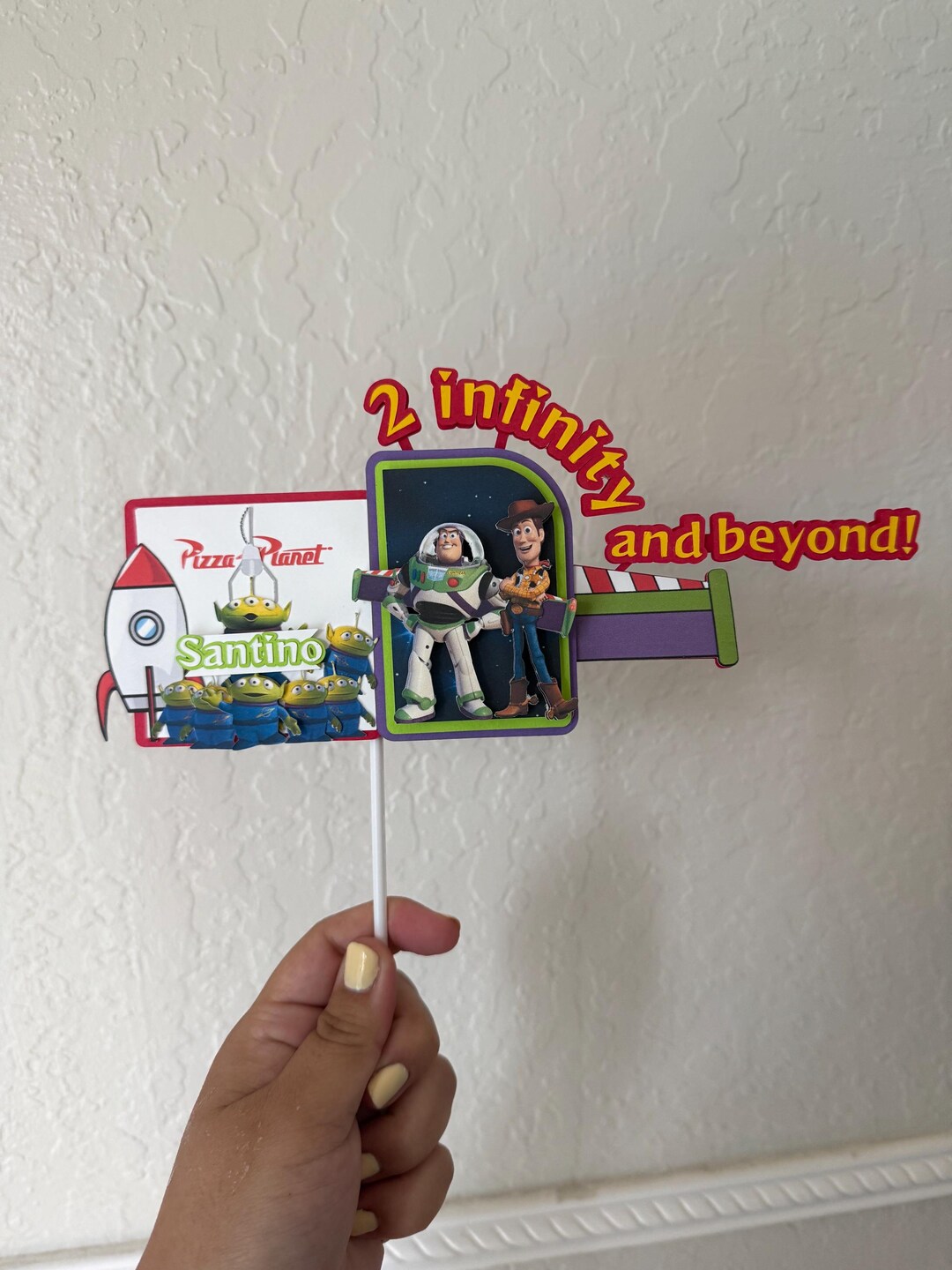 2 Infinity and Beyond Cake Topper - Etsy