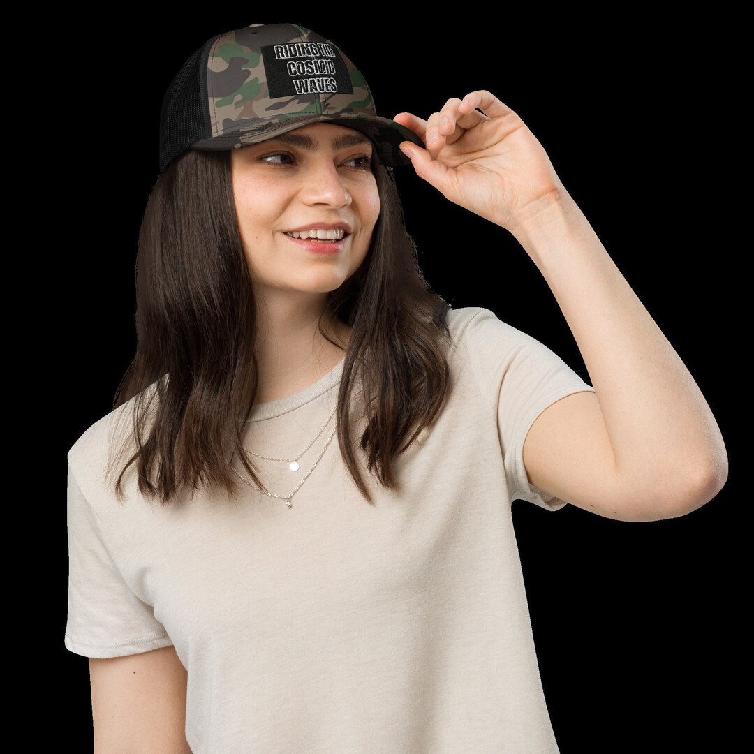 Embroidered Camouflage Zodiac Trucker Hat - Etsy