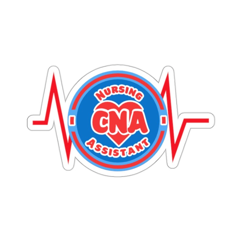 Nursing Sticker Kiss-cut Stickers Nursing Vinyl Sticker Nurse Aide CNA ...