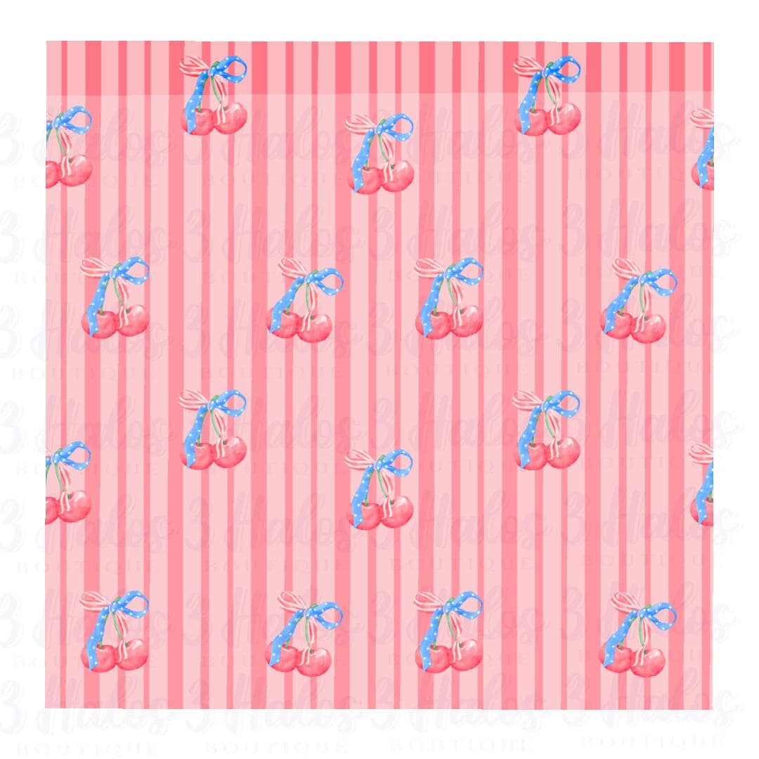 Fourth of July Cherry Red Stripes - Etsy
