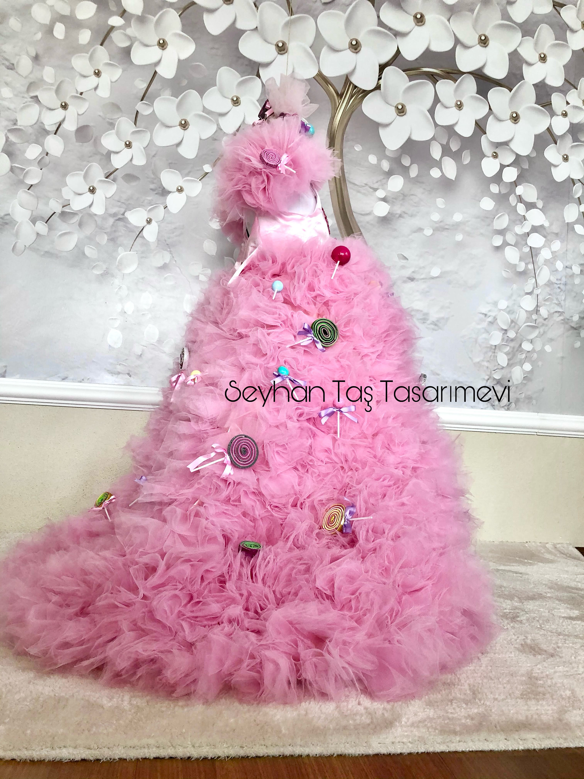 Cotton Candy Birthday Dress, Candy Dress for Girls, Candy Dress Toddler ...