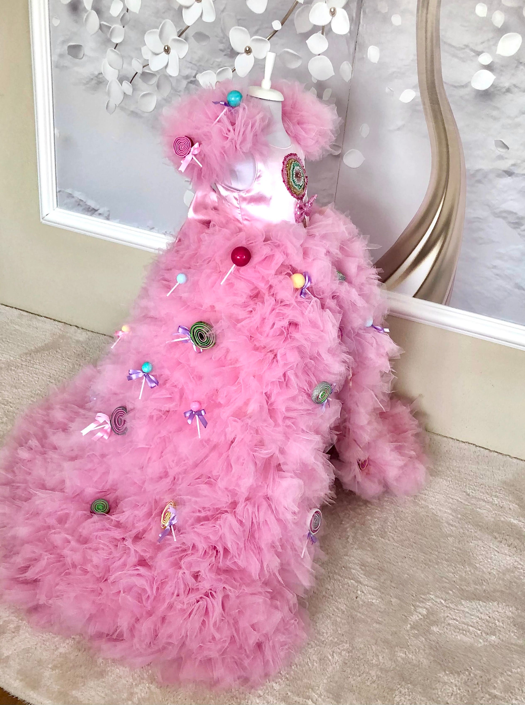 Cotton Candy Birthday Dress, Candy Dress for Girls, Candy Dress Toddler ...