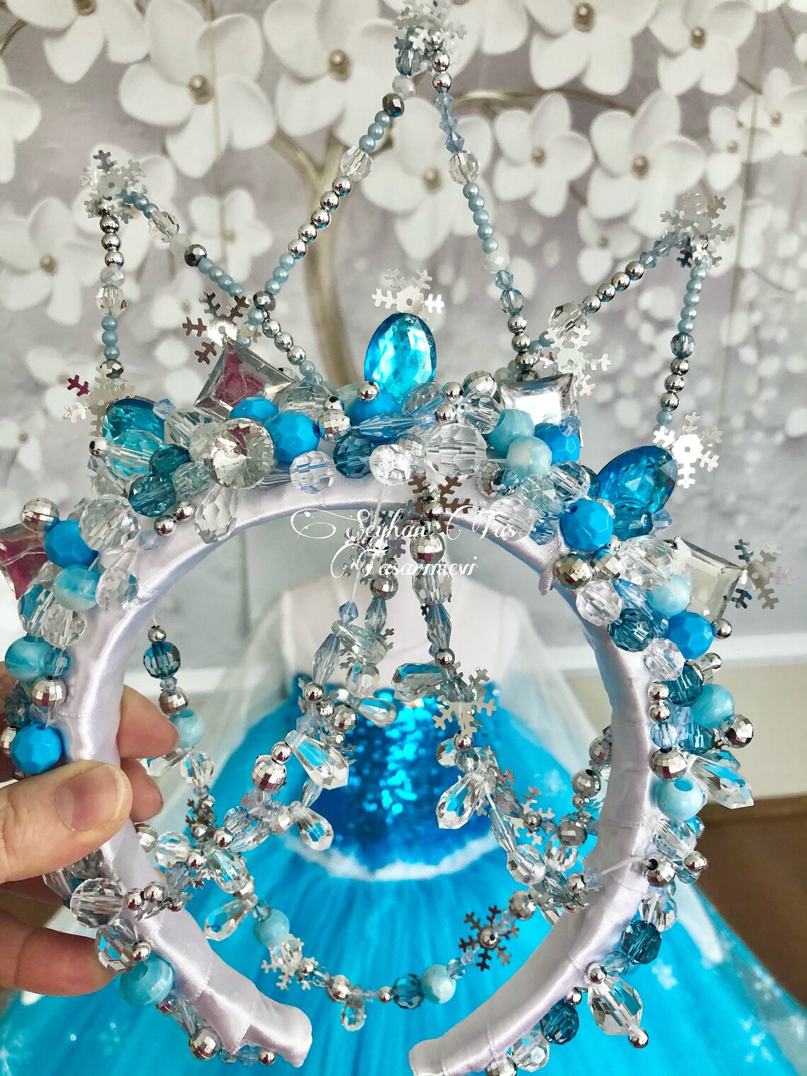 Princess Elsa Dress, Elsa Baby Girl Birthday Dress, Elsa Theme Costume ...