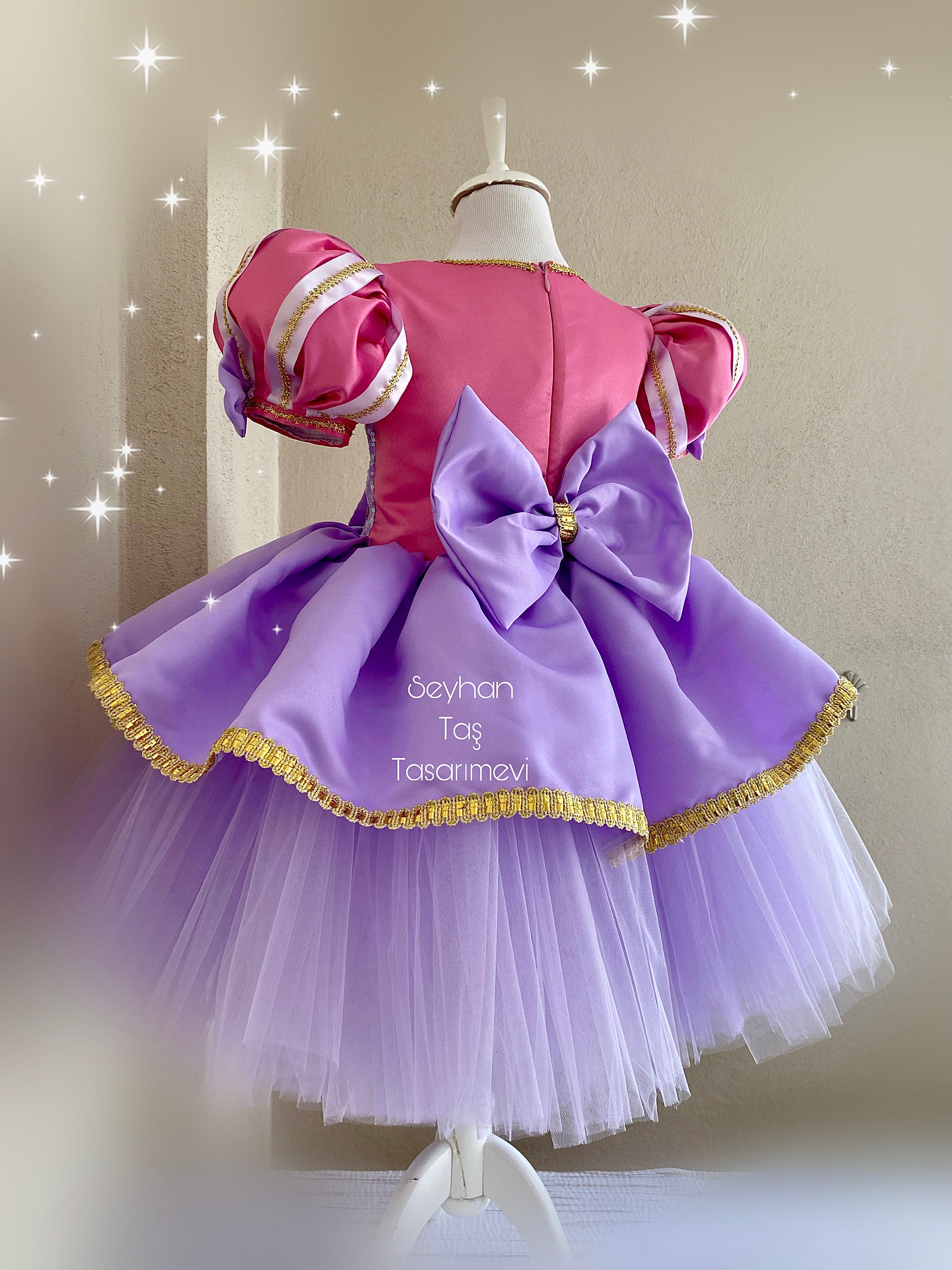 Rapunzel Kids Dress. Rapunzel Costume. Princess Rapunzel Dress ...