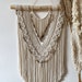 Macrame Wall Hanging, Woven Bohemian Wall Art, Wall Tapestry, Living Room Wall Decor, Boho Over ...