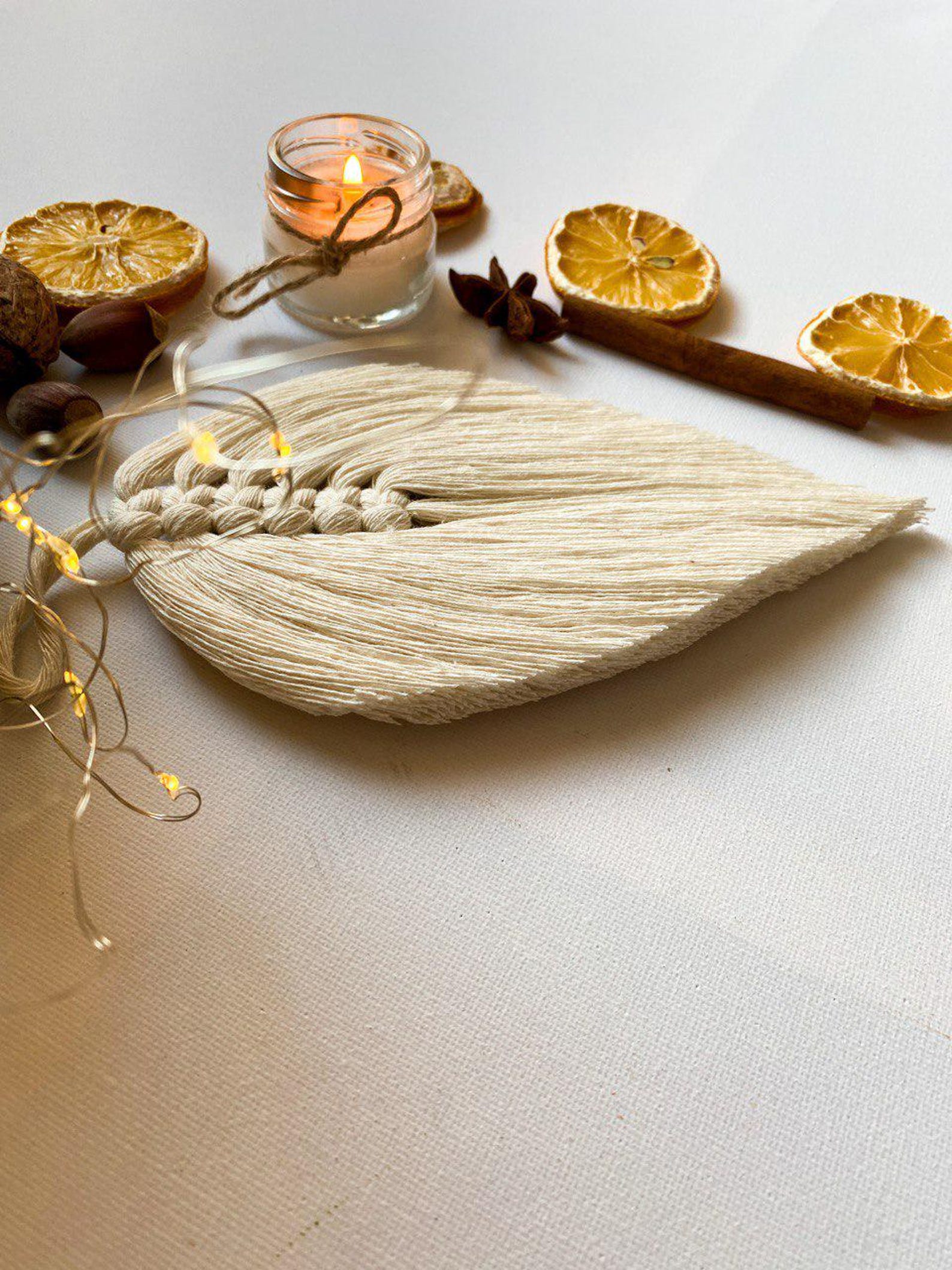 Macrame Feather Tutorial, DIY Macrame Leaf, Macrame for Begginer ...